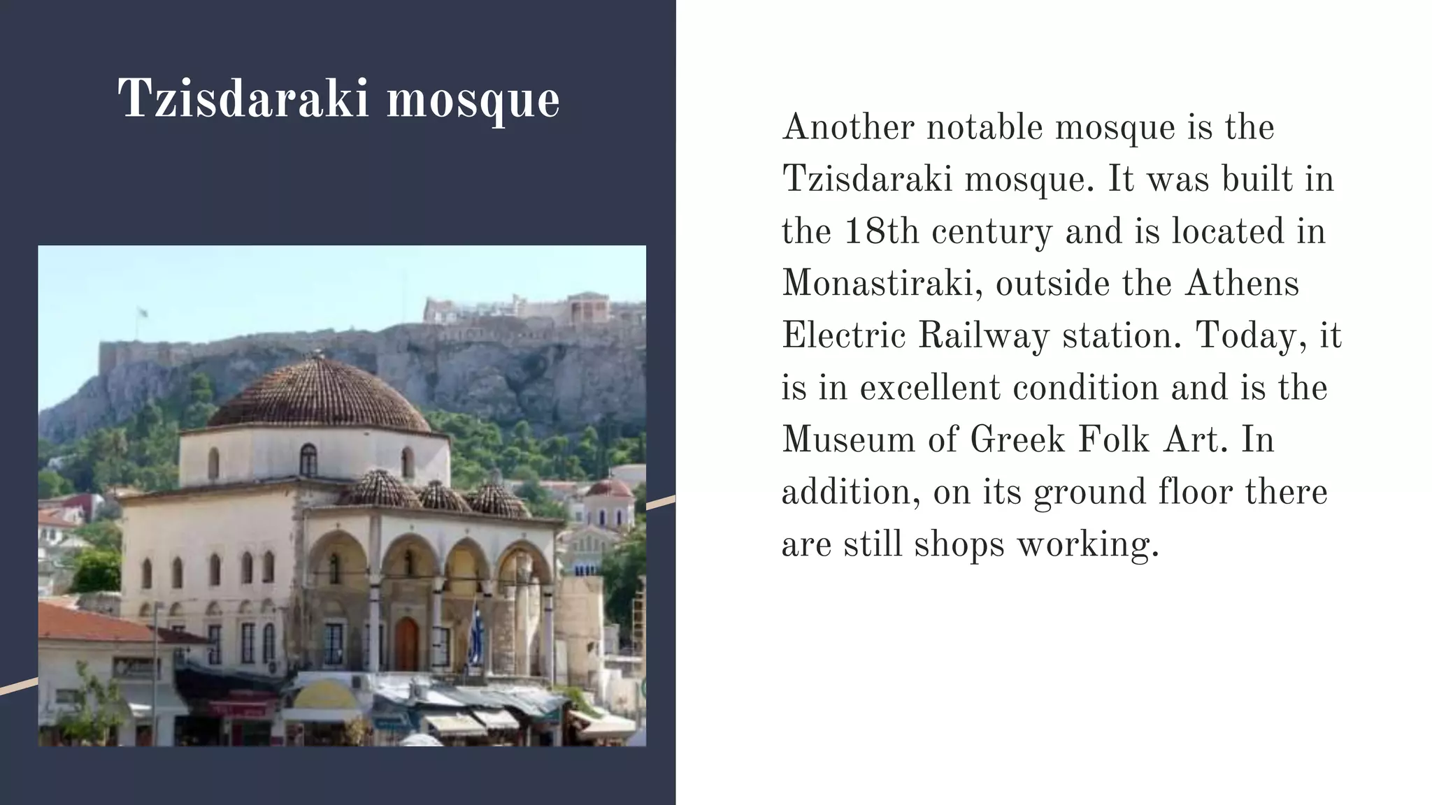 Mosques in Athens | PPTX