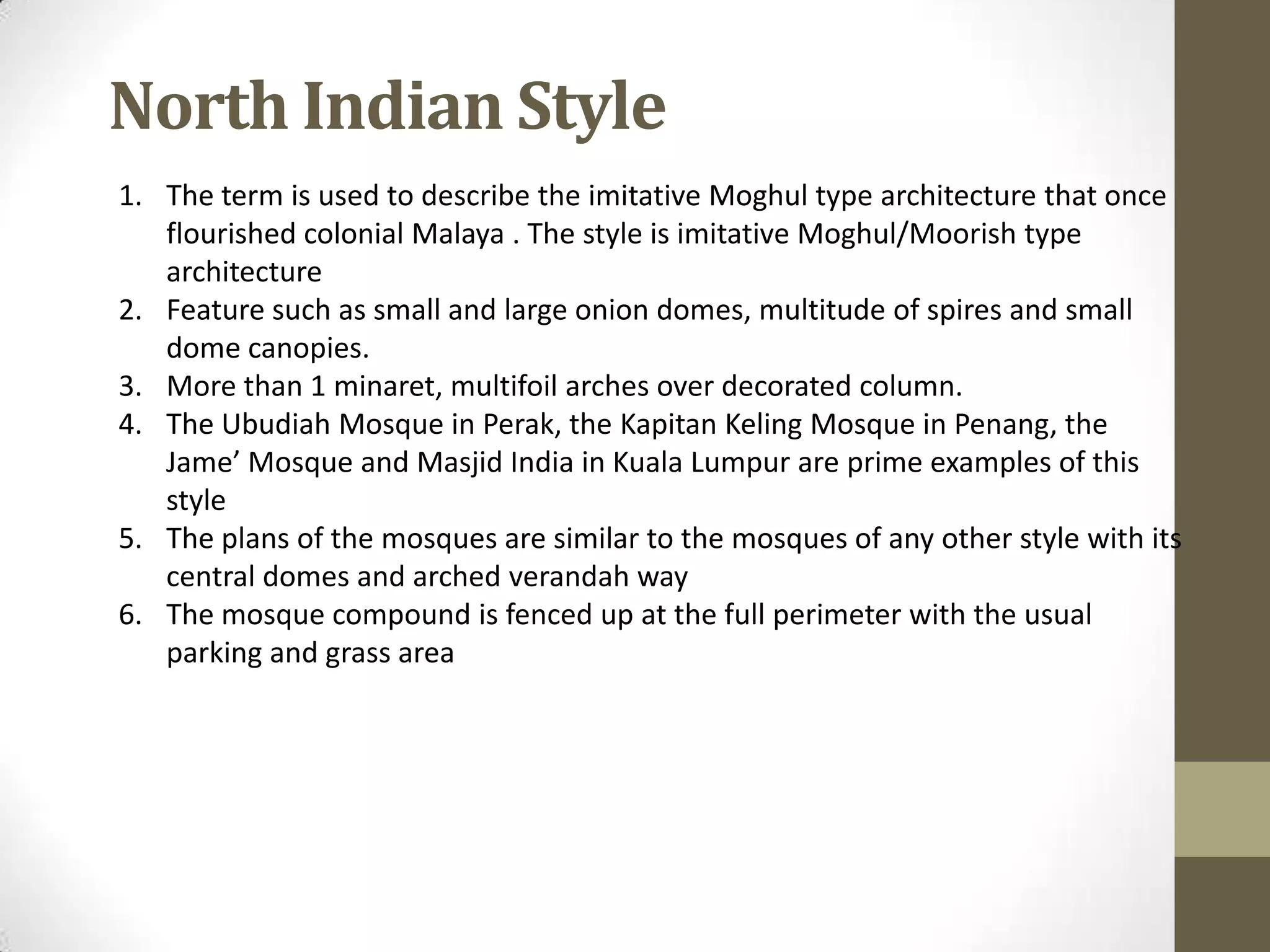 Mosque typology AND MOSQUE architecture in Malaysia | PPTX