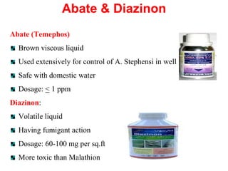 Mosquito Control Measures, Insecticides rodents dipesh.ppt