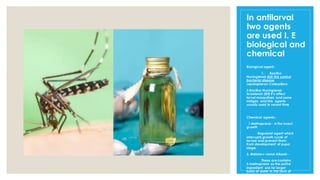 mosquito repellent and antilarval agent with examples | PDF