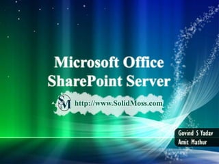 Moss introduction | PPTX