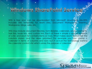 Moss introduction | PPTX