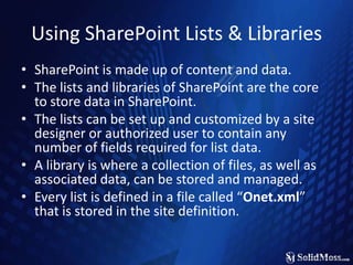 Moss introduction-session02 | PPTX | Internet | Computing