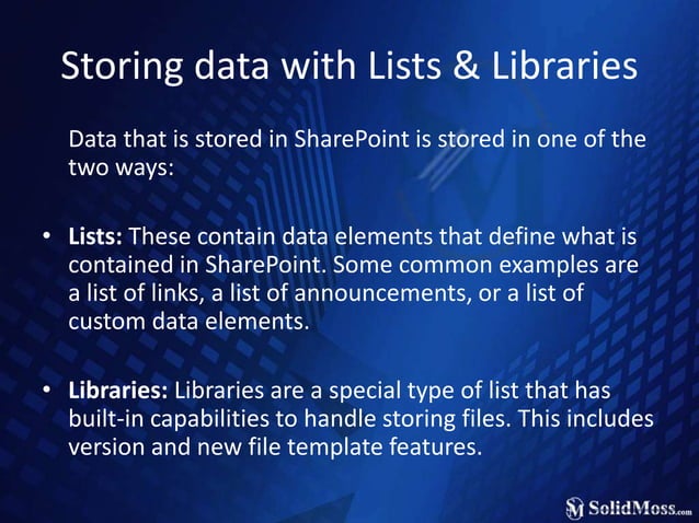 Moss introduction-session02 | PPTX | Internet | Computing