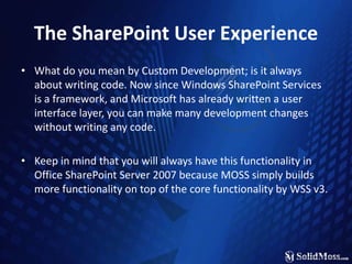 Moss introduction-session02 | PPTX | Internet | Computing