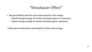mossbauer spectroscopy.ppt