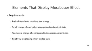 mossbauer spectroscopy.ppt
