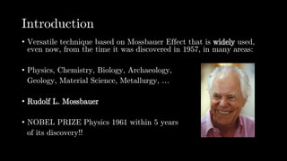 Mossbauer spectroscopy | PDF