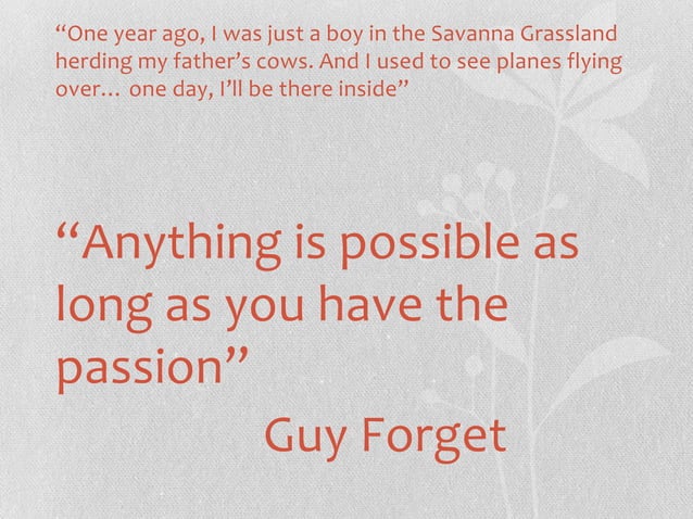 Richard Turere: "My Invention that made Peace with the Lions" | PPT ...