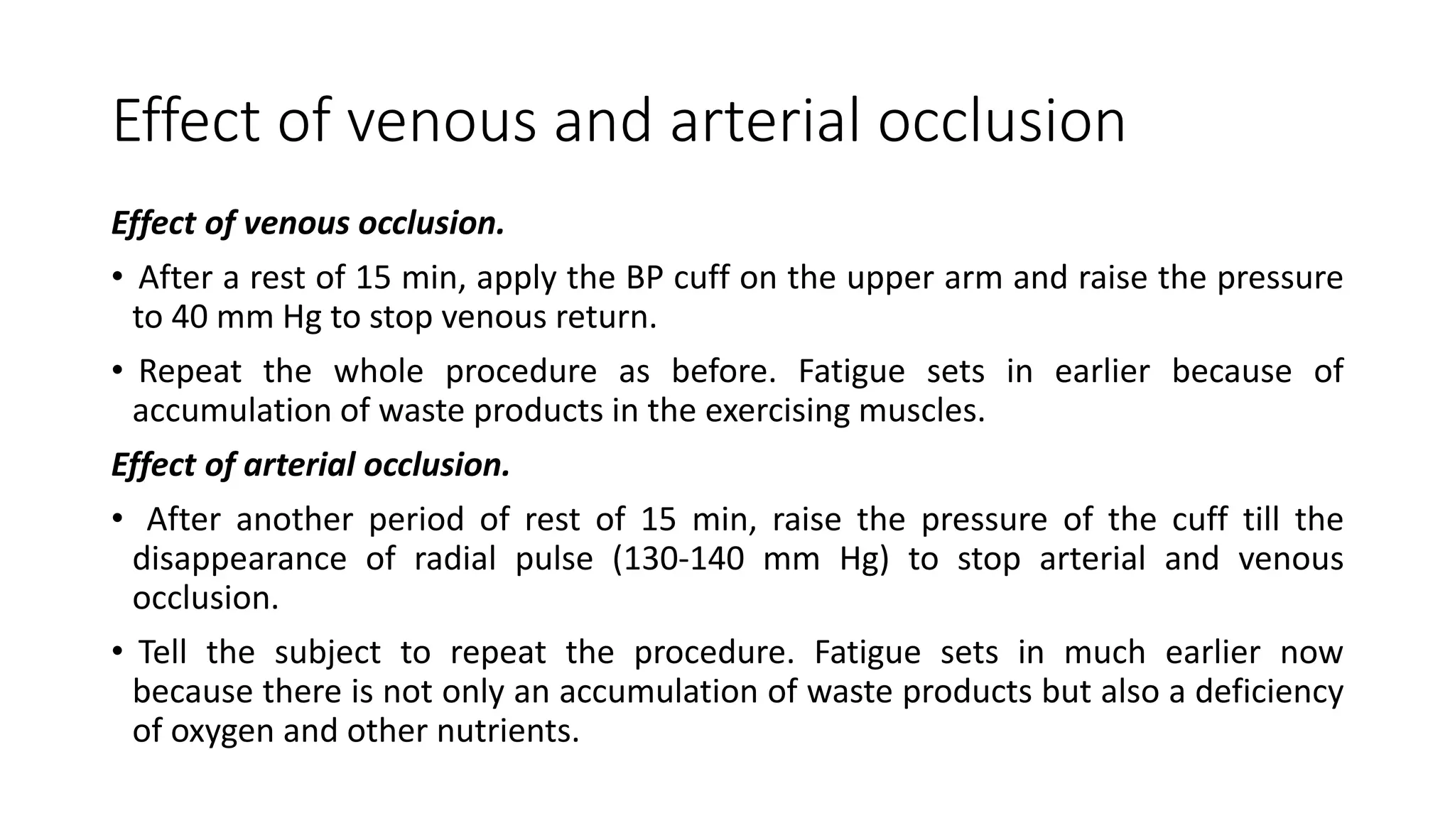 Mosso's ergography | PPTX
