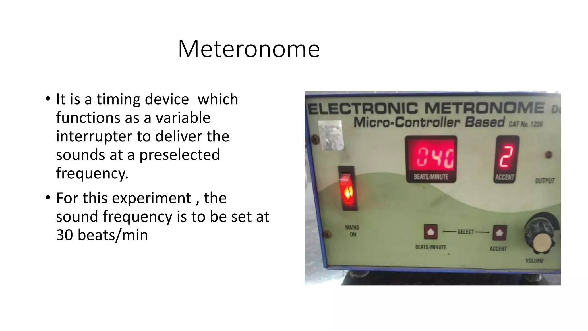 Mosso's ergography | PPTX