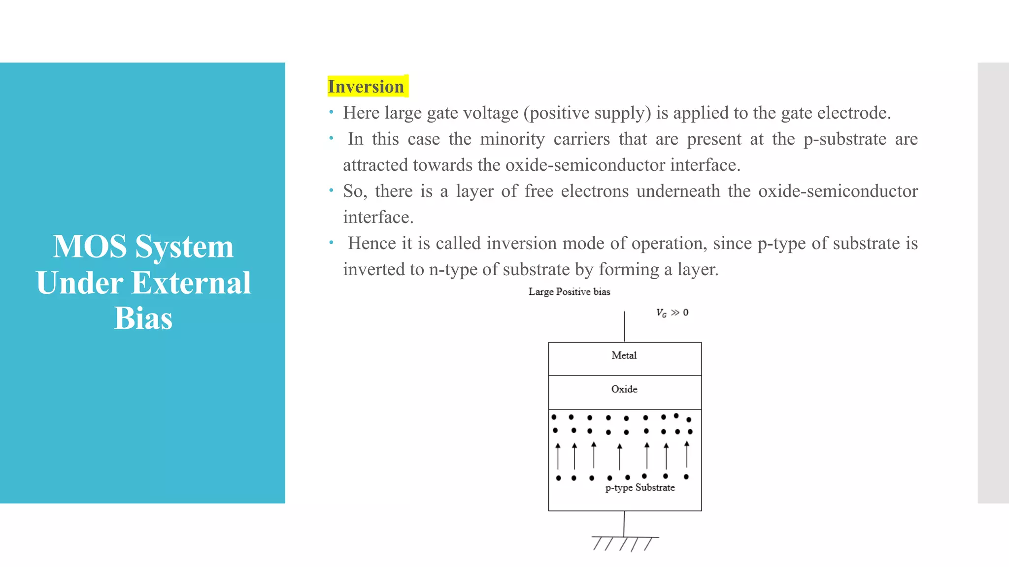 Mos Structure Pptx Chemistry Science
