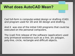 Most Essential AutoCAD Commands | PDF
