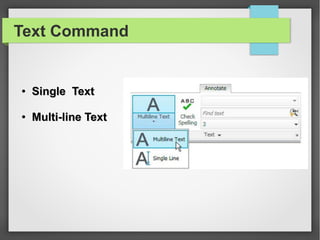 Most Essential AutoCAD Commands | PPT
