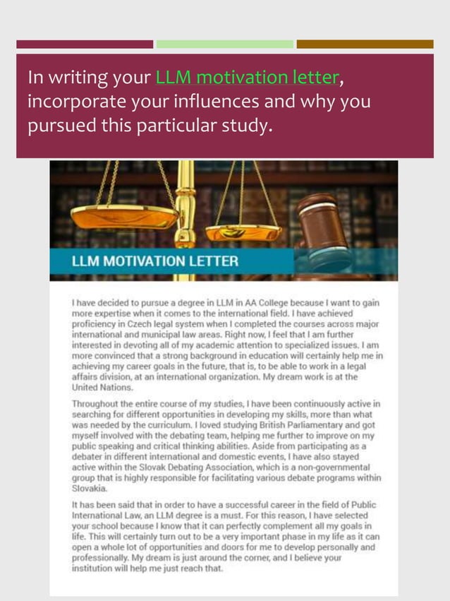 Most Impressive LLM Personal Statement Samples Ever | PPTX