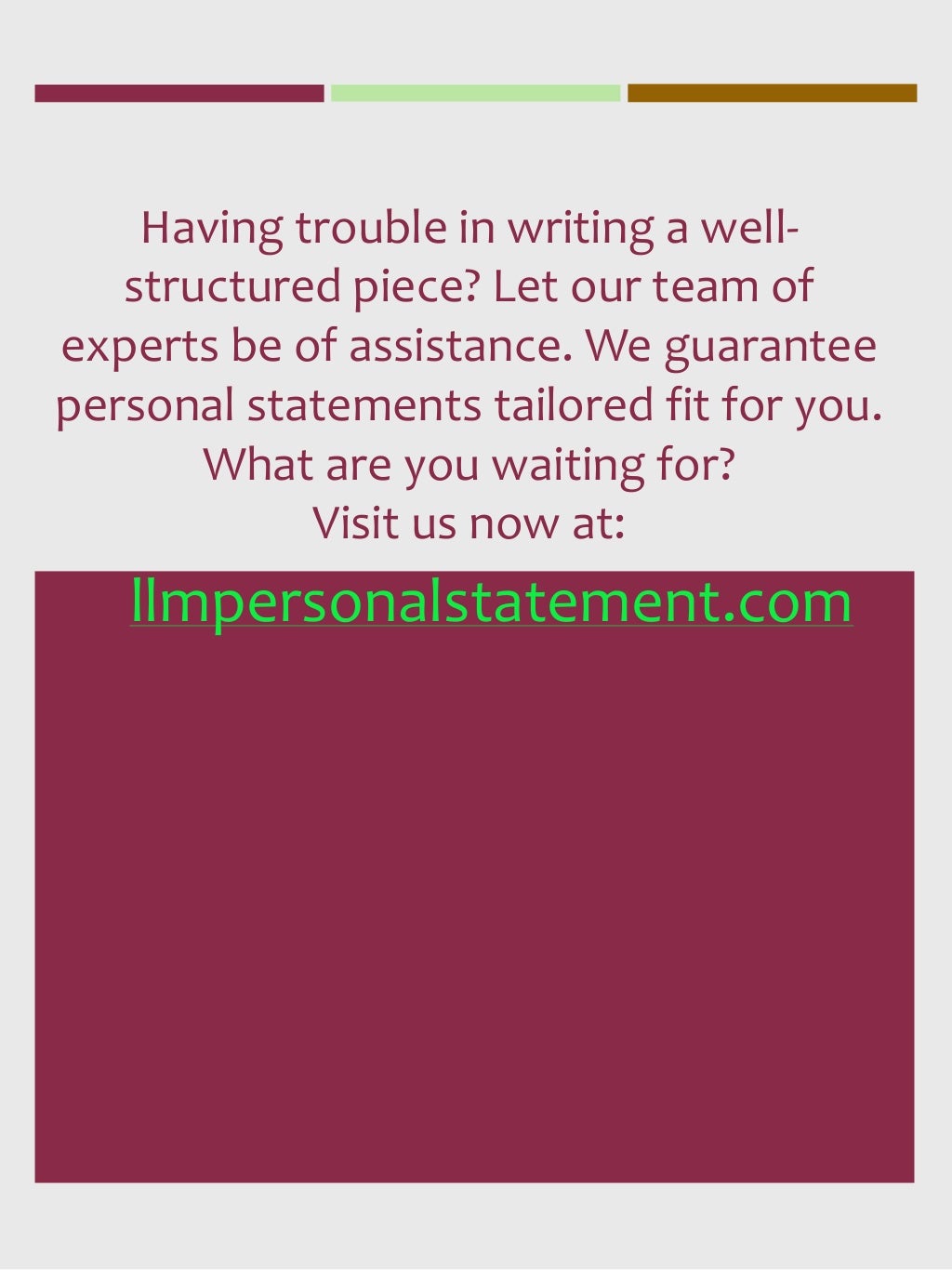 Most Impressive LLM Personal Statement Samples Ever most-impressive-llm-personal-statement-samples-ever