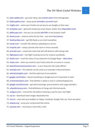 Most useful-websites | PDF