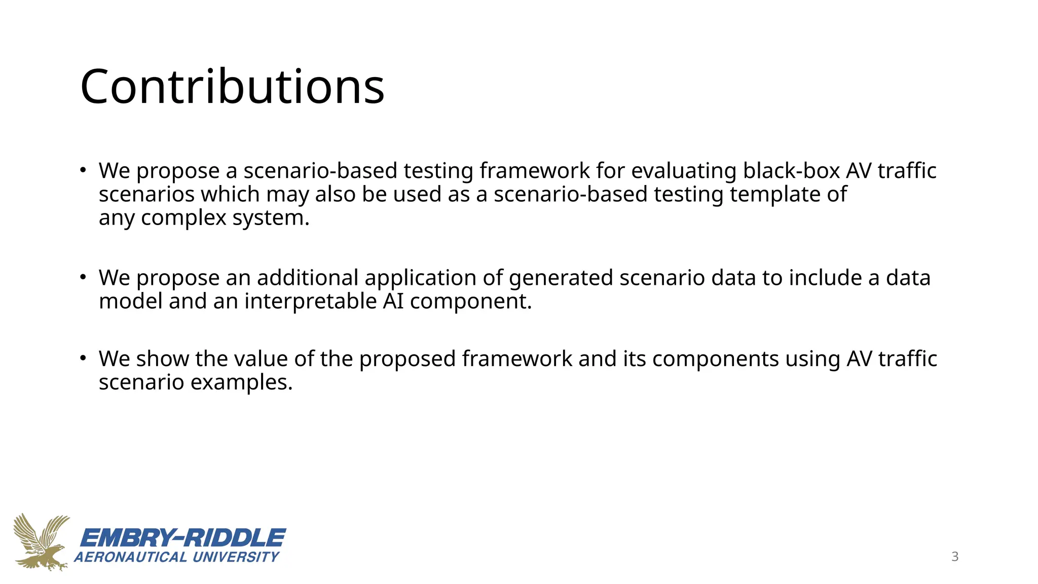 An Integrated Scenario-Based Testing and Explanation Framework for ...