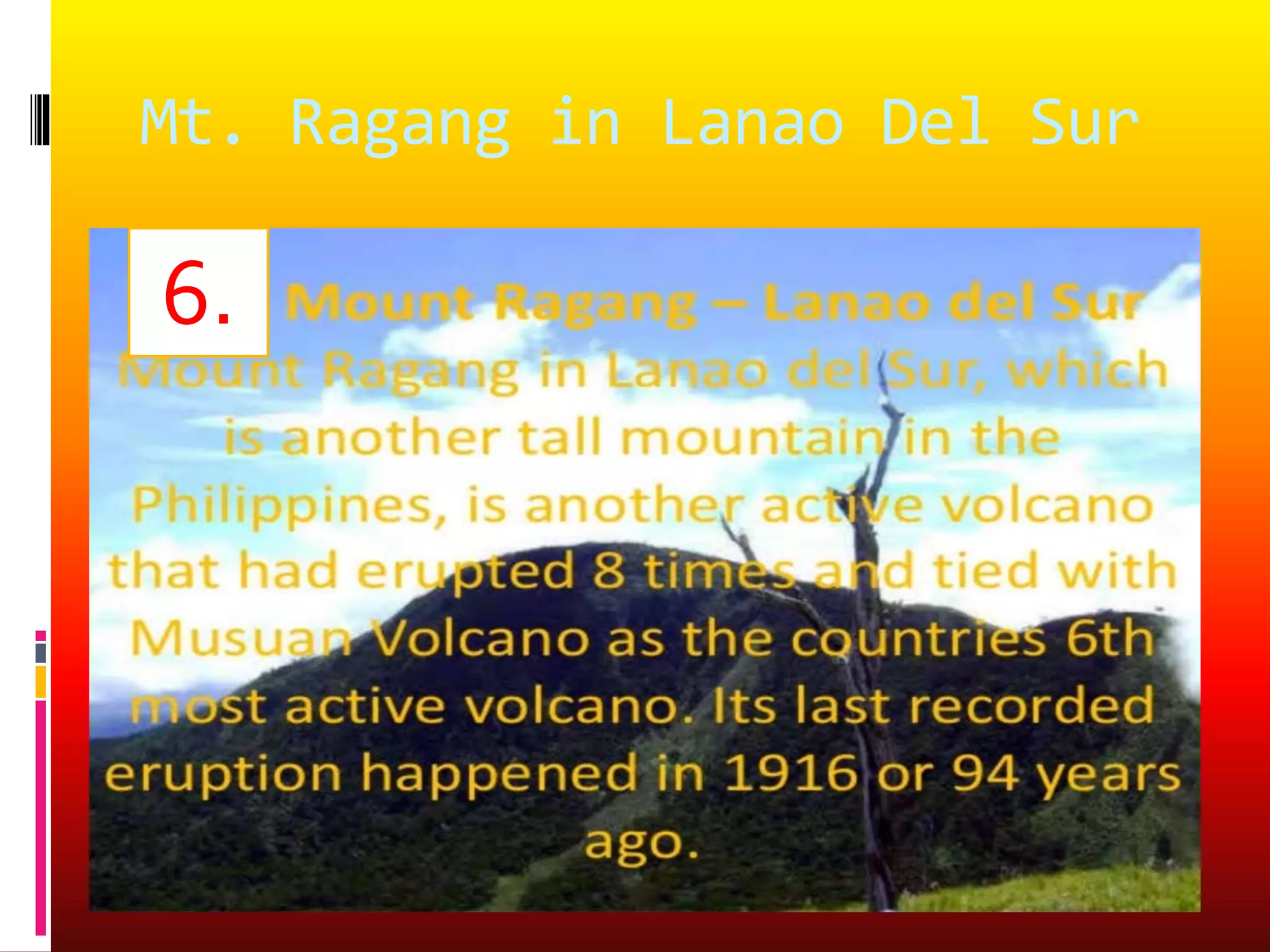 Most active volcanoes in the philippines pictures | PPTX