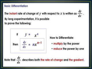 application of differentiation | PPT