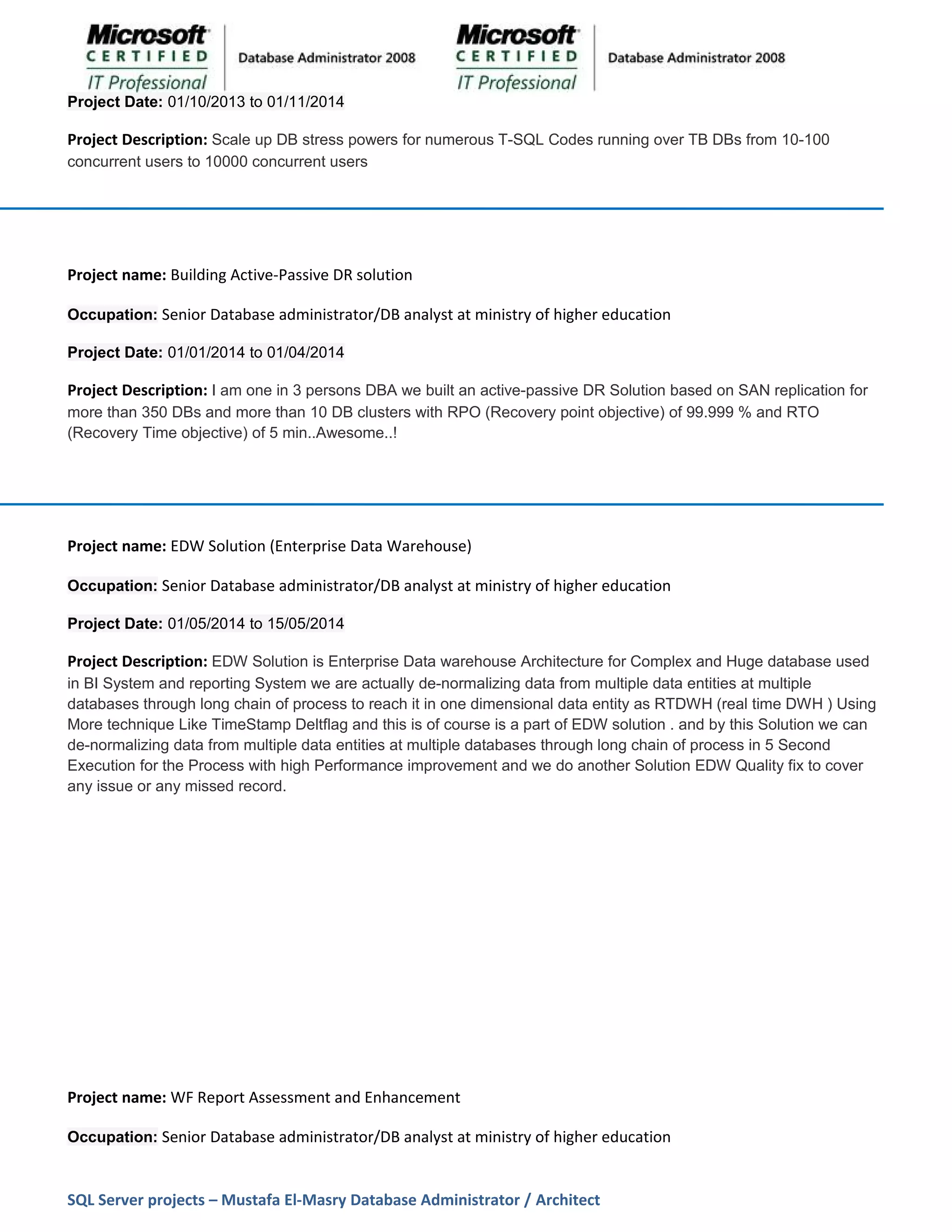 Mostafa EL-Masry Project | DOC