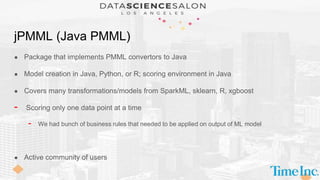 Data Science Salon: A Journey of Deploying a Data Science Engine to Production | PPTX