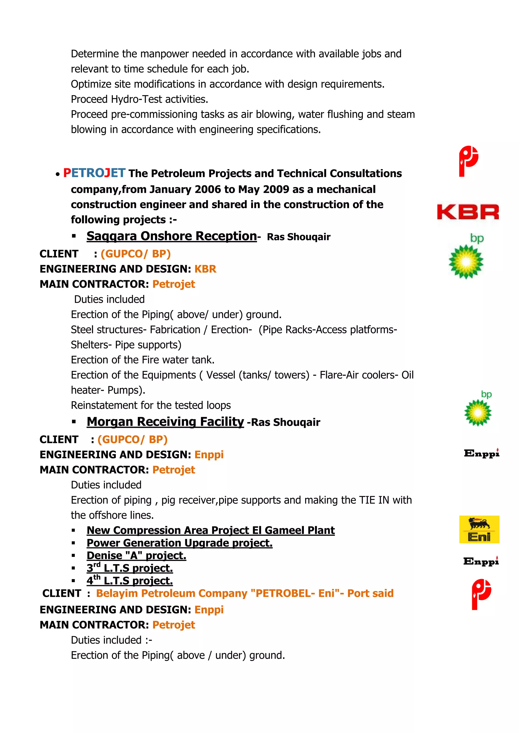 Mostafa omar el beh 2015 cv | PDF