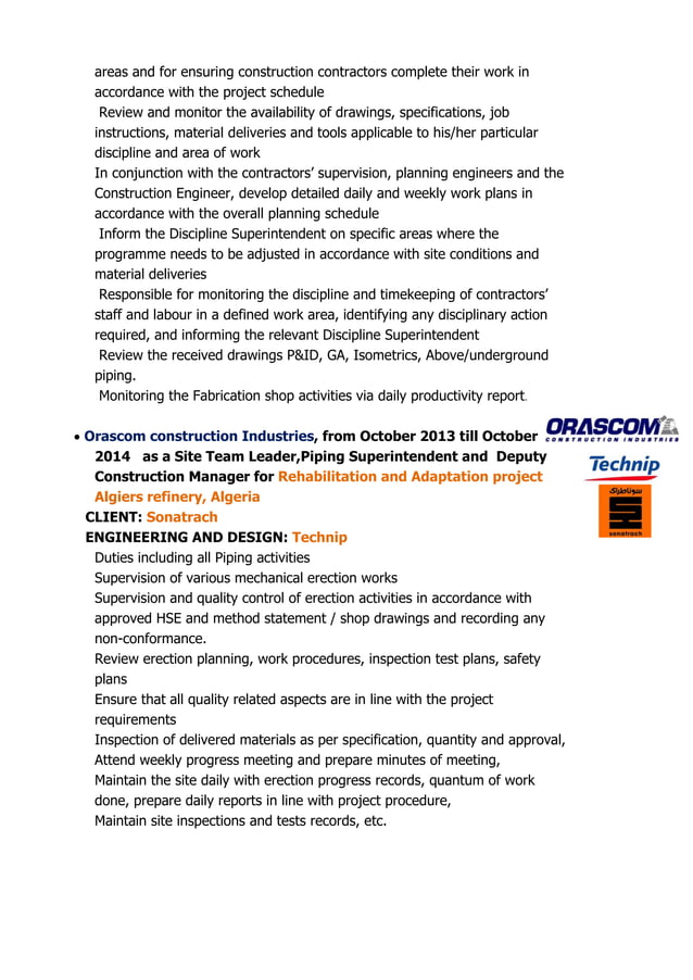 Mostafa omar el beh 2015 cv | PDF