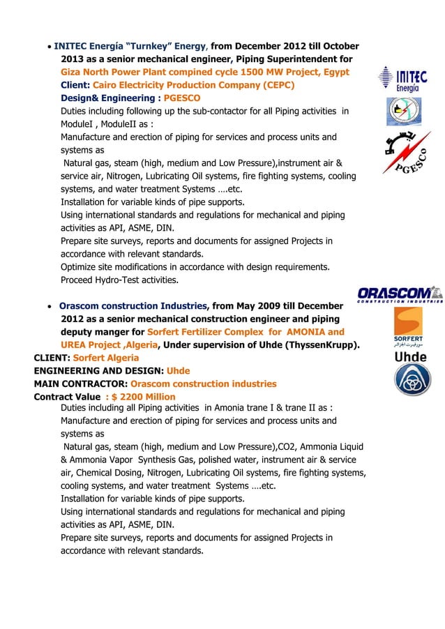 Mostafa omar el beh 2015 cv | PDF