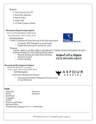 Mostafa ramzi's CV | PDF