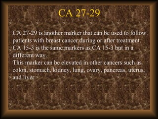 Mostafa tumor markers | PPT