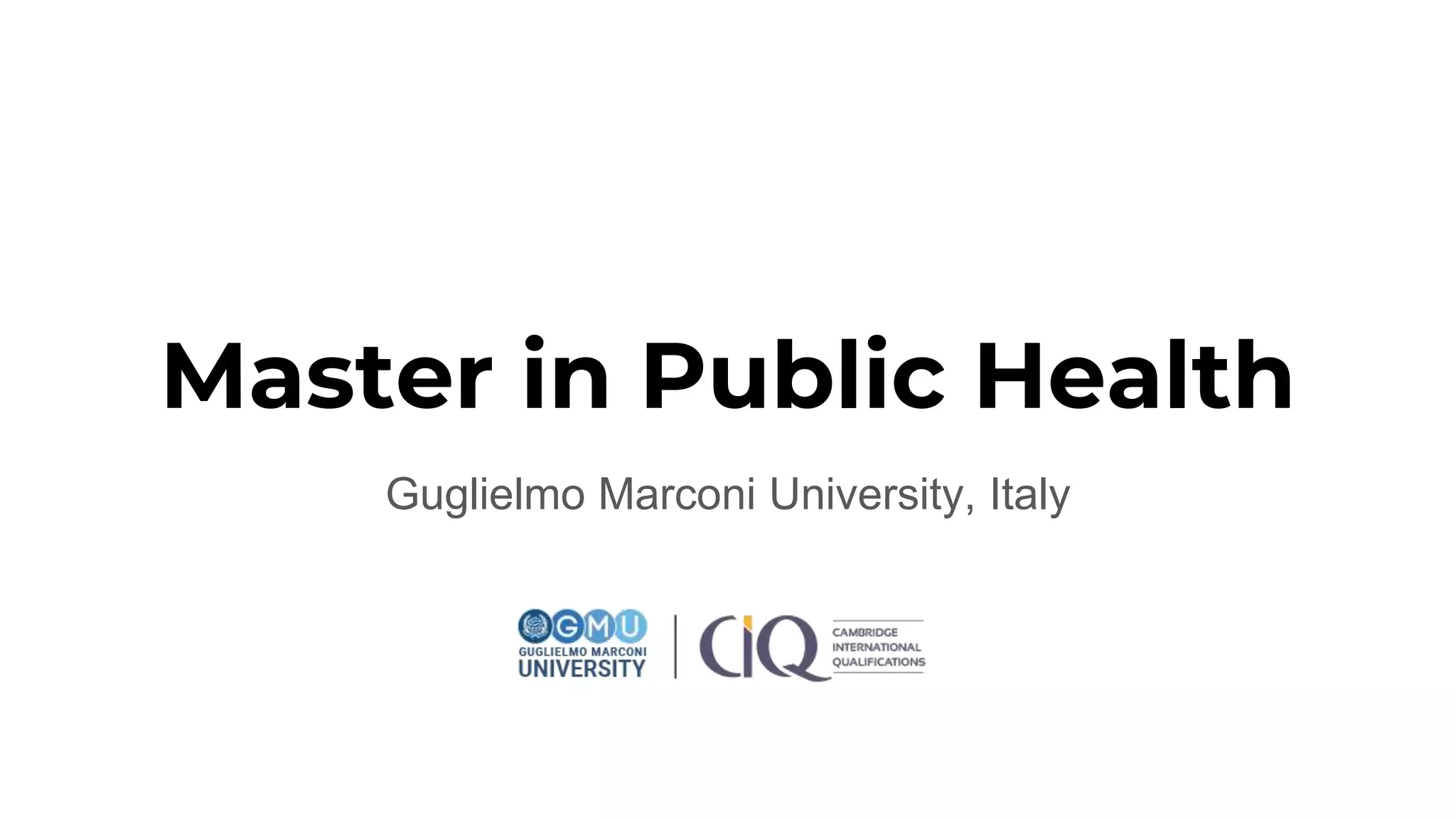 Most Affordable MPH Programs | PPTX