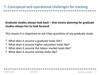 The future of tracking graduates – two approaches on why we track ...