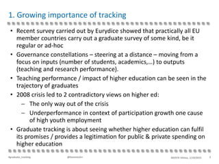 The future of tracking graduates – two approaches on why we track ...