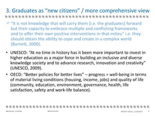 The future of tracking graduates – two approaches on why we track ...