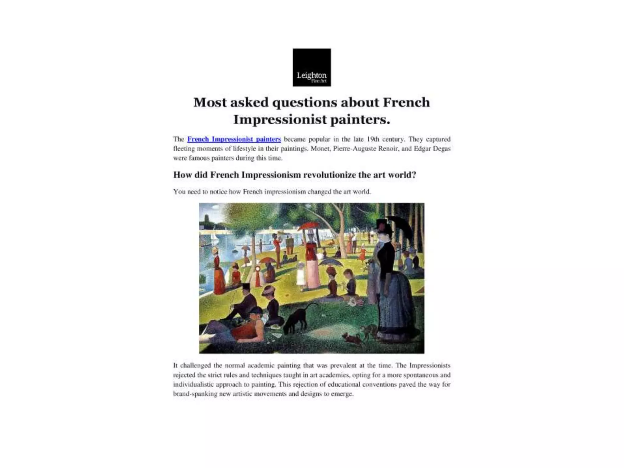 Most asked questions about French Impressionist painters_docx_00001.ppt