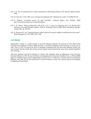 Most Cited Articles in Academia ---International Journal of Data Mining & Knowledge Management ...