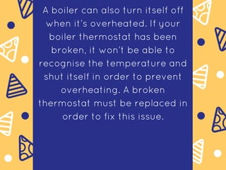 Most common boiler issues and how to fix them | PDF