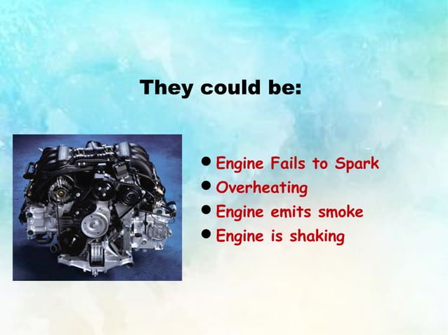 Most Common Car Engine Problems | PPT | Auto Repair | Automotive