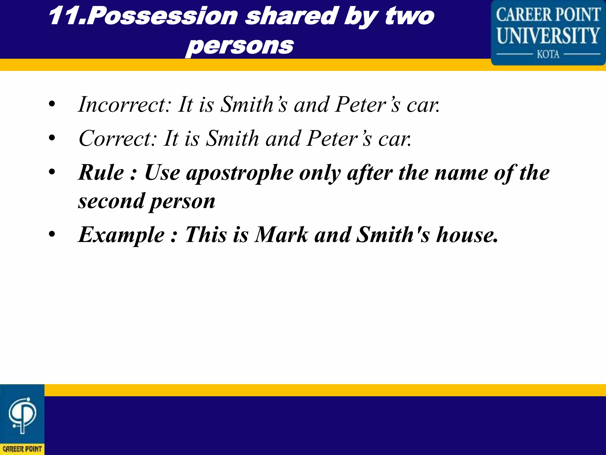 Most common grammar errors | PPTX