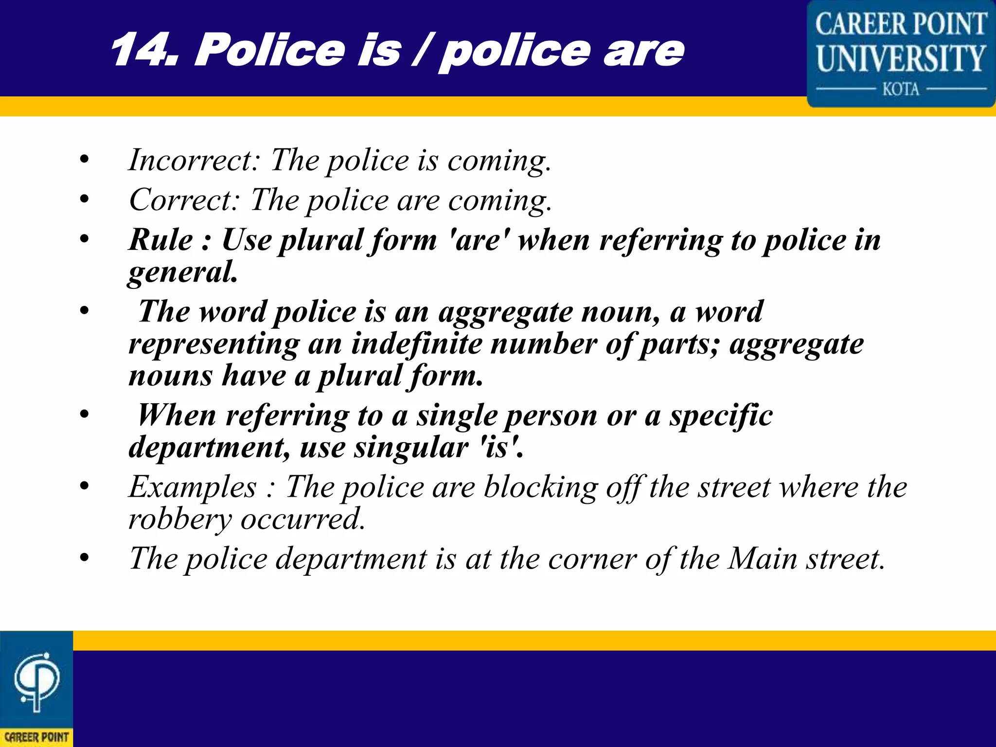 Most common grammar errors | PPTX