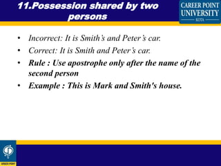 Most common grammar errors | PPTX