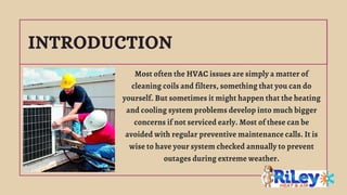 Most common hvac problems | PDF