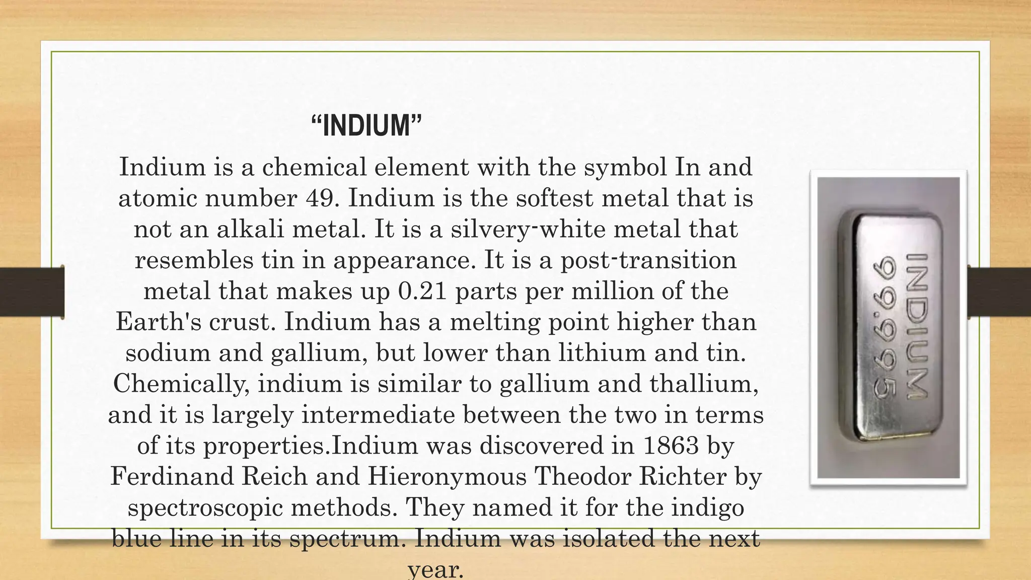 MOST COMMON MINERALS IN SOCIETY (INDIUM)1.pptx
