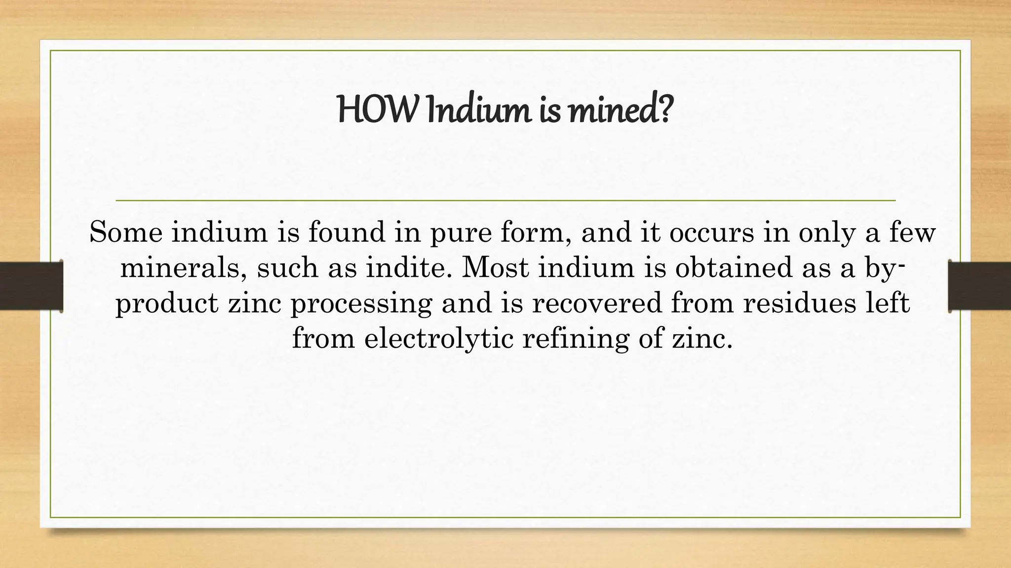 MOST COMMON MINERALS IN SOCIETY (INDIUM)1.pptx