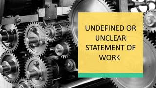 Most Common Mistakes in a Containment Plan | PPTX