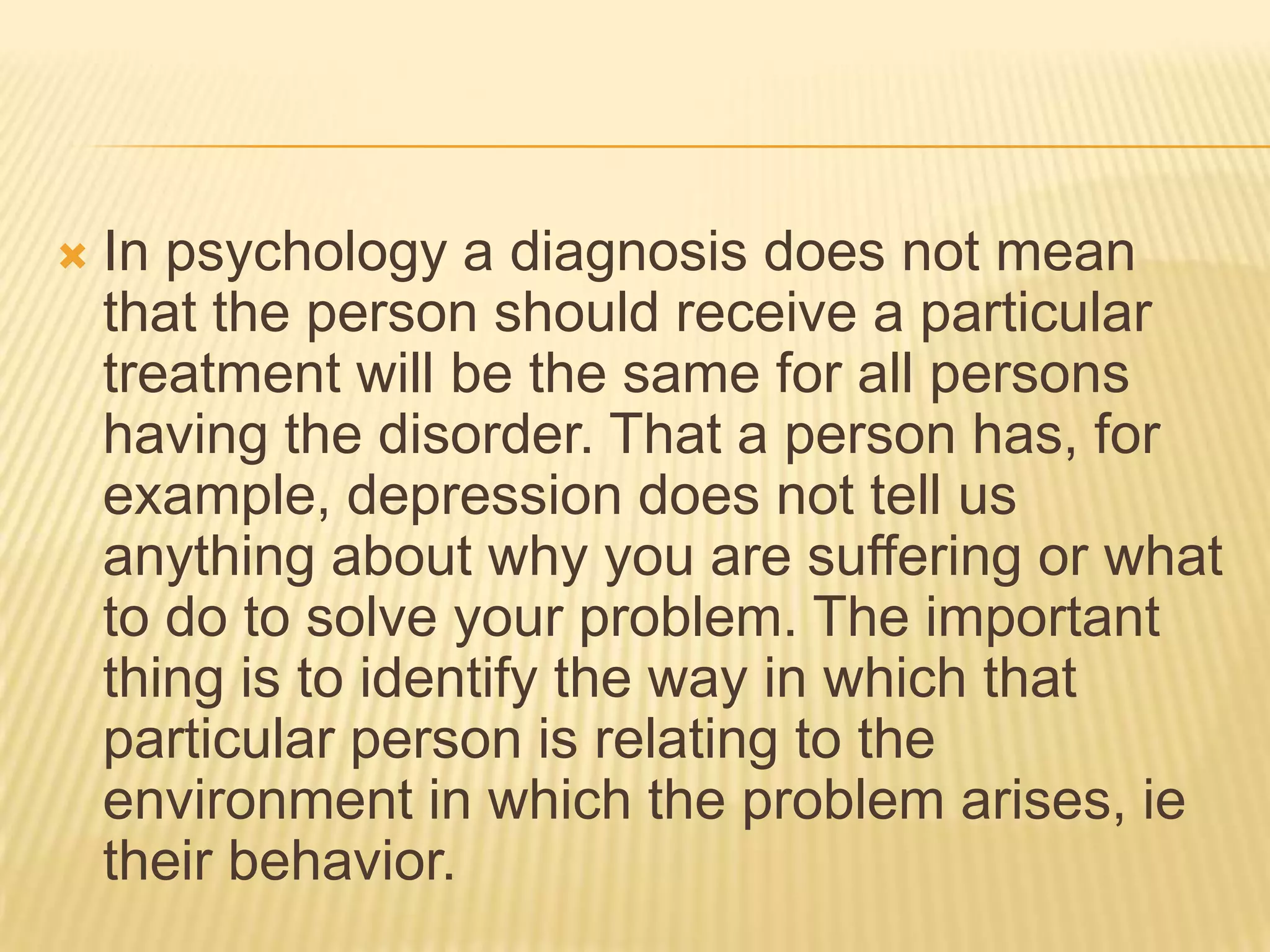 Most common psychological problems | PPTX