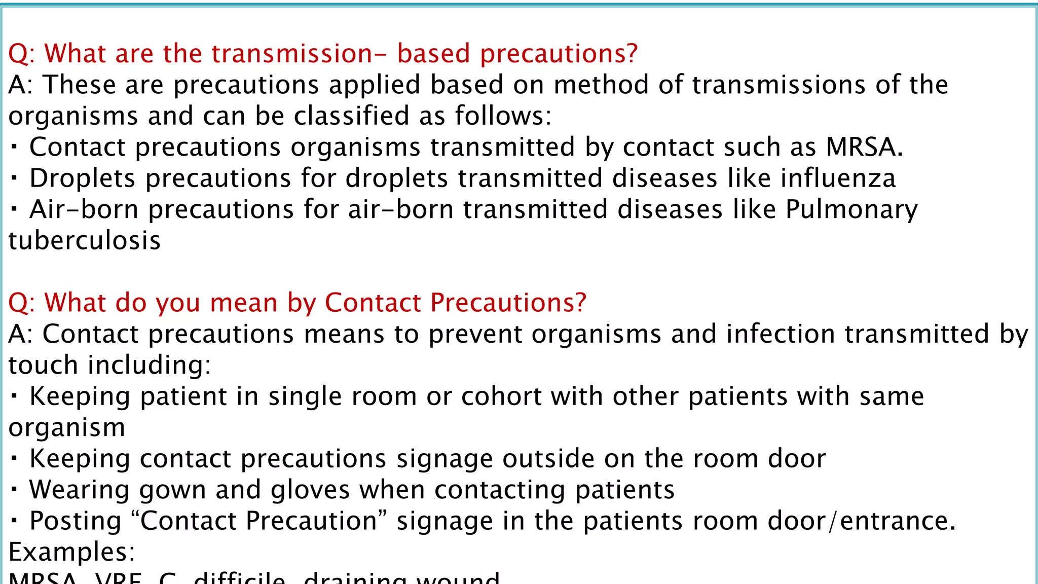 MOST COMMON QUESTIONS OF CBAHI --2023 | PPTX