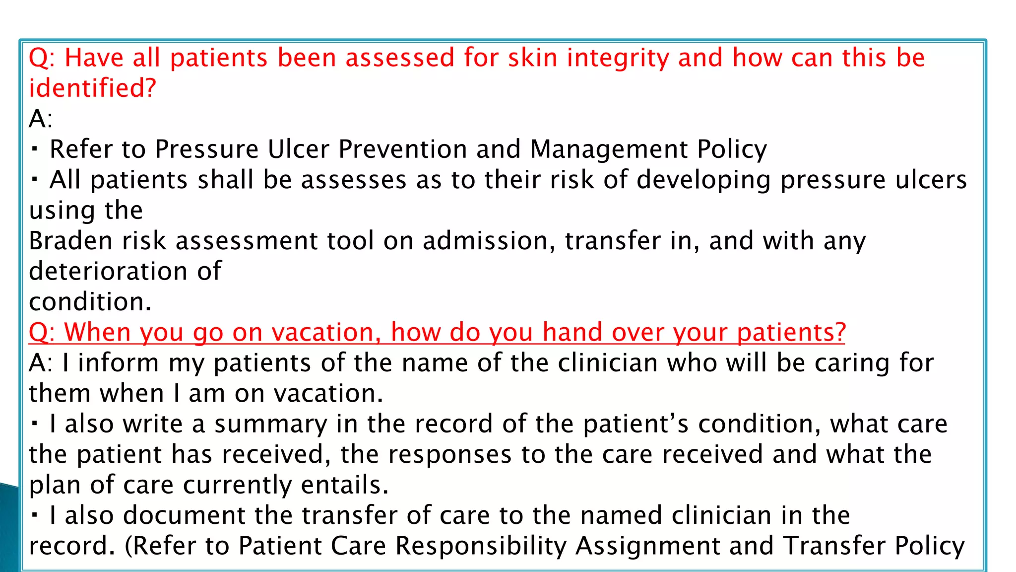 MOST COMMON QUESTIONS OF CBAHI --2023 | PPTX