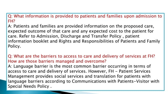 MOST COMMON QUESTIONS OF CBAHI --2023 | PPTX